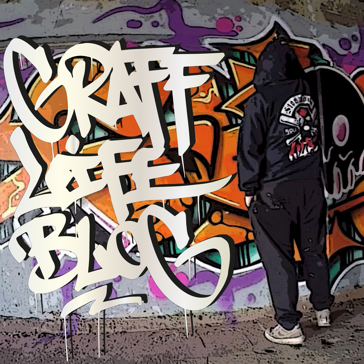 Check Yourself Before You Wreck Yourself Graffiti